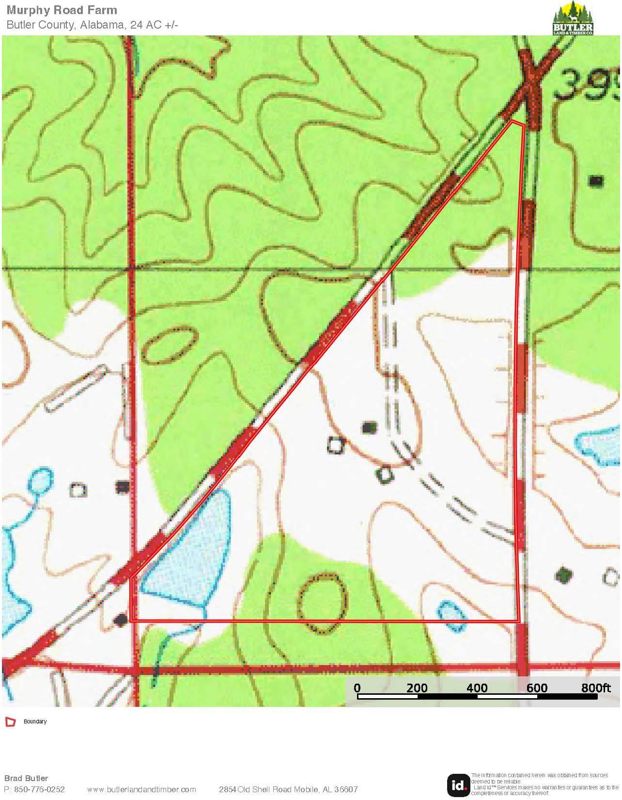 MURPHY ROAD FARM AND HOUSE – 27.79 ACRES – BUTLER COUNTY, ALABAMA ...